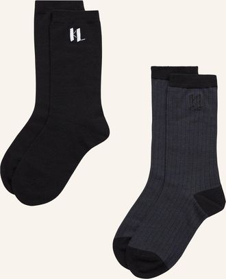 Karl Lagerfeld Socken schwarz