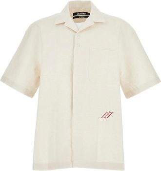 Jacquemus Homme, Chemises, Beige, Taille: M Romarin Shirt