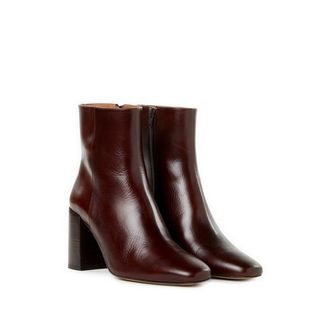 Saison 1865 Bottines &agrave; talons Daphn&eacute; en cuir