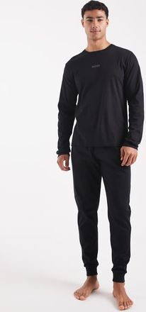 HUGO BOSS BOSS - Bodywear Unique - Lounge-Pyjama in Schwarz im Geschenkset