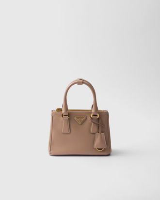 Prada Galleria Micro-Tasche aus Saffiano-Leder