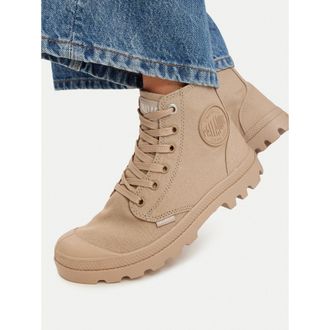 Palladium Schn&uuml;rstiefeletten Palladium Pampa Hi mono U 73089-271-M Beige