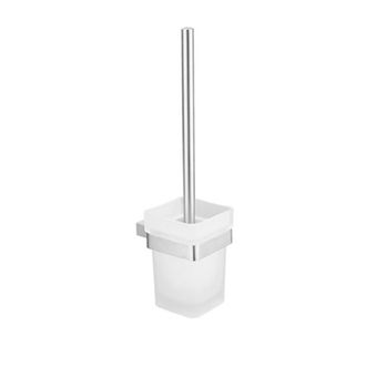 Garneck Toilettenb&uuml;rstenhalter Wandmontage Aus Edelstahl Glas Tasse Set F&uuml;r Bad Wc Zubeh&ouml;r Platzsparend Und Praktisch F&uuml;r Kleine Bereiche