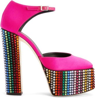 Giuseppe Zanotti BEBE STRASS Platforms
