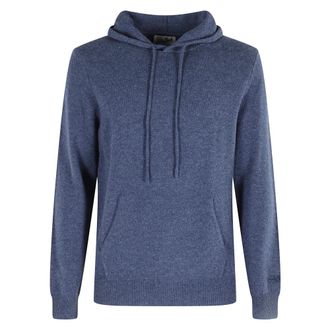MC2 Saint Barth Off-White Kapuzenstrick - - Sweatshirts & Hoodies - Herren - Blau - 2XL