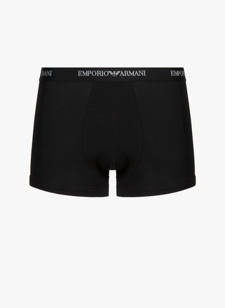 Emporio Armani Lot de trois boxers en coton m&eacute;lang&eacute;
