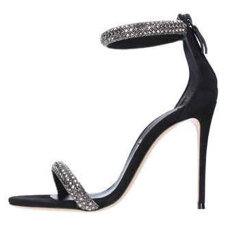 Casadei Femme, Chaussures, Noir, Taille: 37 EU Scarlet Stratosphere Suede Sandales