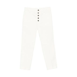 Dondup Femme, Pantalons, Blanc, Taille: W32 Nima Pants
