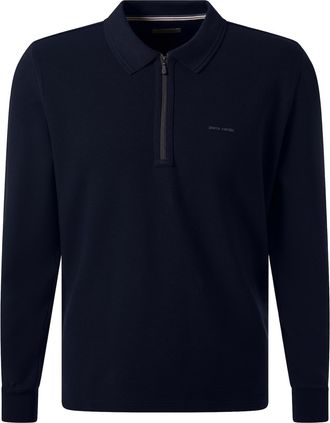 Pierre Cardin Langarmshirt, moderner Look, Regul&auml;re Passform