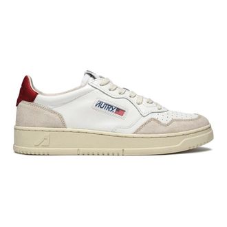 Autry Femme, Chaussures, Blanc, Taille: 37 EU Medalist Low Baskets