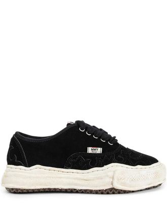 Miharayasuhiro baskets Original Sole Western en daim - Noir