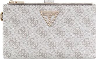 Guess Femme, Accessoires, Beige, Taille: ONE Size Laurel 4G Logo Wallet