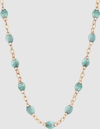 Gigi Clozeau Sautoir Classique Perles Résine Or, 86 cm