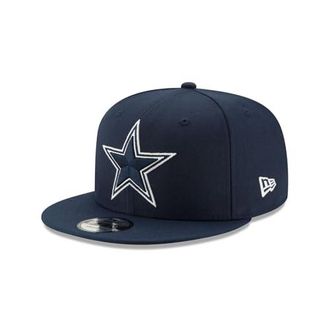 New Era NFL 9FIFTY Team Casquette r&eacute;glable &agrave; Snapback - Taille Unique, Dallas Cowboys - Bleu Marine, Taille Unique