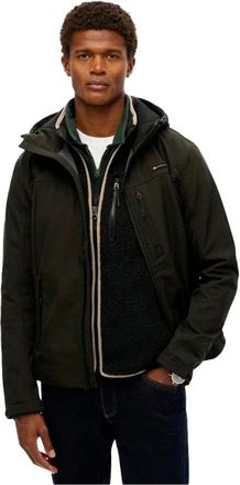 Superdry Homme, Sport, Noir, Taille: XL Softshell Trekker