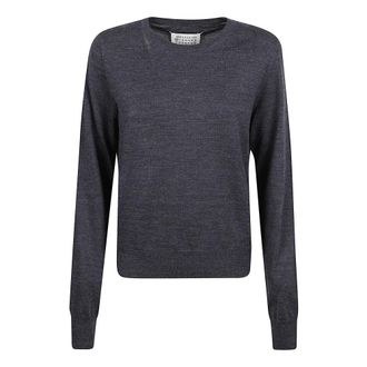 Maison Margiela Damen, Strickwaren, Blau, SGr&ouml;&szlig;e
