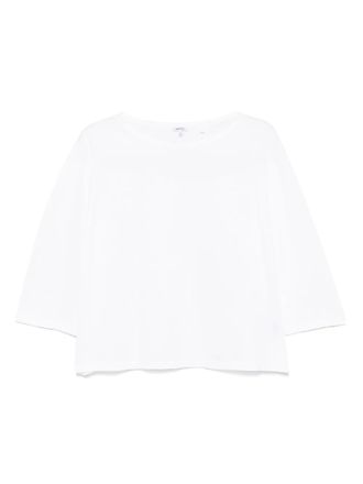 Aspesi T-Shirt mit Logo-Print - Weiß