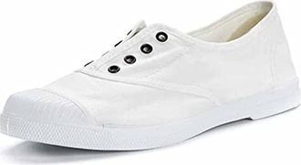 Natural World Eco - 102 Womens Trainers - Organic Cotton - 100% EcoFriendly - White Color