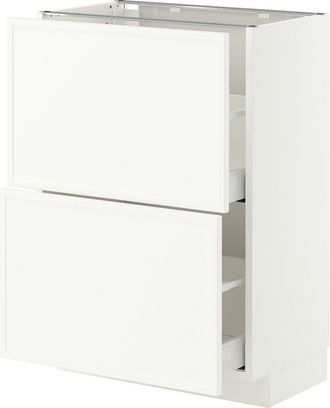 IKEA METOD / MAXIMERA Unterschrank mit 2 Schubladen