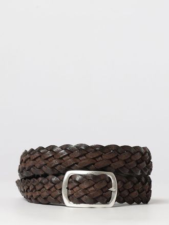 Orciani Ceinture classique en cuir lisse avec boucle &agrave; ardillon