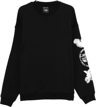 Yohji Yamamoto Herren, Sweatshirts & Hoodies, Schwarzk, SGröße
