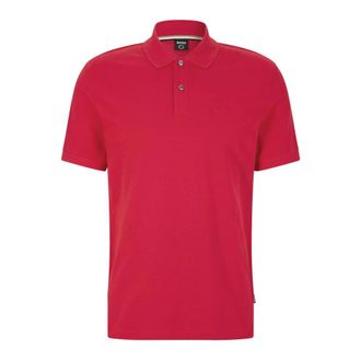 HUGO BOSS Pallas Polo - - Tops - Herren - Rot - 6XL