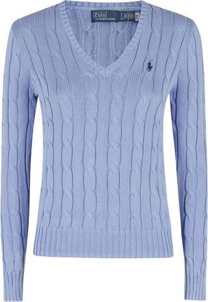 Polo Ralph Lauren Femme, Pulls, Bleu, Taille: 40 FR Pull &agrave; Manches Longues
