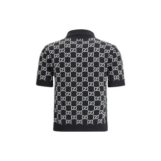 Gucci Womens Black Wool Oves Aries Dress Shirt