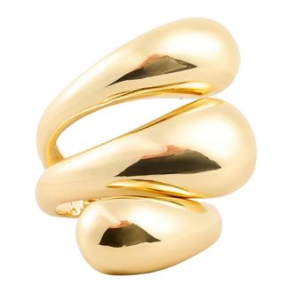 Erika Cavallini Semi Couture Femme, Accessoires, Jaune, Taille: ONE Size Rigid Zama Bracelet