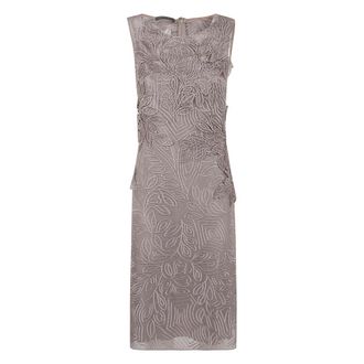 Alberta Ferretti Boho Foliage Midi Kleid - - Dresses - Damen - Beige - L
