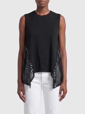 Meimeij Top Femme couleur Noir