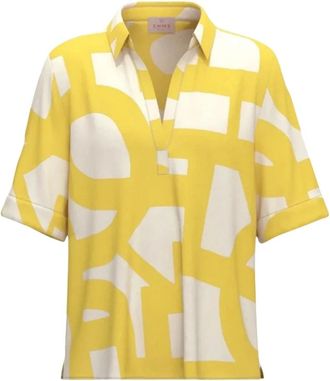 Emme Di Marella Emme DI Marella, Femme, Tops, Jaune, Taille: 44 FR Feroce Polo