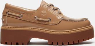 Timberland Stone Street Bootsschuh mit Plateausohle f&uuml;r Damen in Beige, Damen, Beige, Gr&ouml;&szlig;e