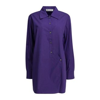Our Legacy Wave Shirt - - Dresses - Damen - Blau - S