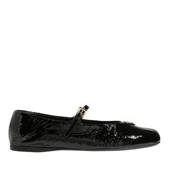 Prada Naplak Ballerina - Gr. 38 (EU) - in Schwarz