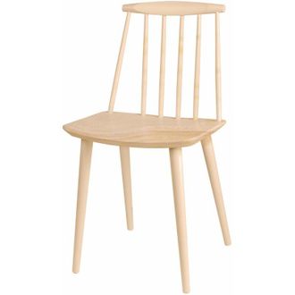 HAY [NEUWERTIG] B-Ware Hay J77 Chair Buche Stuhl Esszimmerstuhl K&uuml;chenstuhl Holzstuhl Natur 79x43x43cm