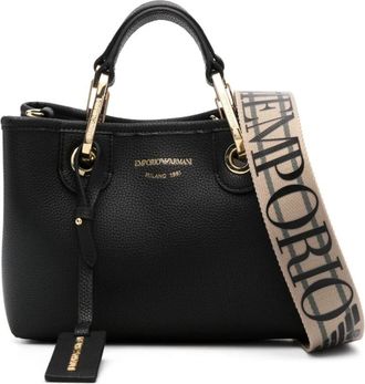 Emporio Armani Femme, Sacs, Noir, Taille: ONE Size Sac &agrave; main &agrave; poign&eacute;e sup&eacute;rieure