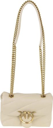 Pinko Pinko, Femme, Sacs, Beige, Taille: ONE Size Sacs &agrave; &eacute;paule