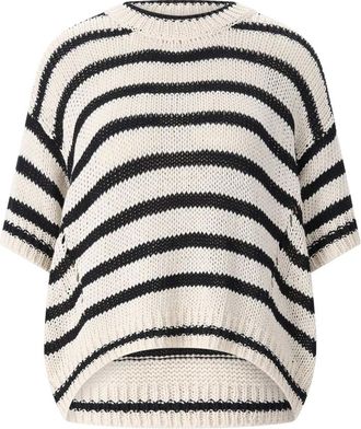 Roberto Collina Femme, Pulls, Multicolore, Taille: 38 FR Maille &agrave; col rond