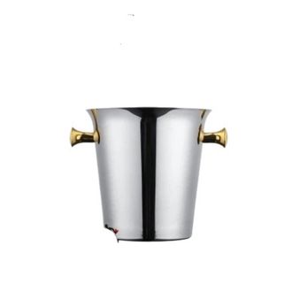Generic 2L/4L Eisk&uuml;bel Wein Champagner K&uuml;hler Flaschenk&uuml;hler Bierfass(Gold Ear 2L)