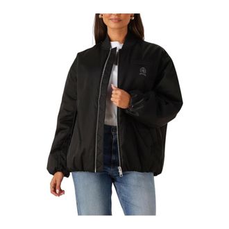 Tommy Jeans Damen, Jacken, Schwarzk, XSGr&ouml;&szlig;e