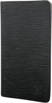 Louis Vuitton unisex, Pre-owned, Noir, Taille: ONE Size Pre-owned Long bill wallet (bi-fold)