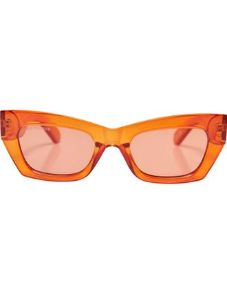 Urban Classics Unisex Sunglasses Venice transparentvintageorange, one size