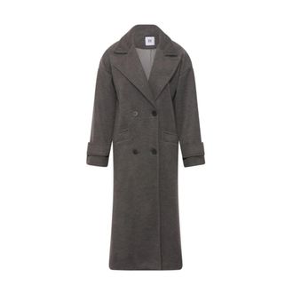 Tiffany & Co. Femme, Manteaux, Gris, Taille: 38/40 FR Manteau croisé