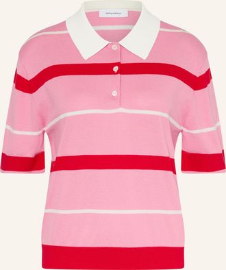 Darling Harbour Darling Harbour Strick-Poloshirt pink
