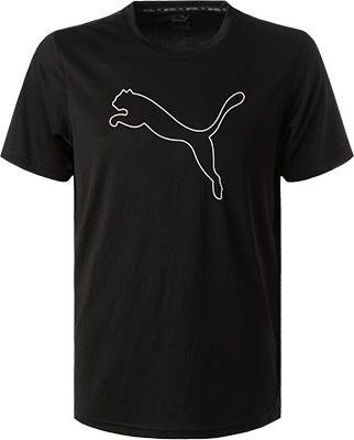 Puma Herren T-Shirt schwarz Mikrofaser