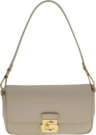 Coccinelle Femme, Sacs, Beige, Taille: ONE Size Top Handle Foldover Bag