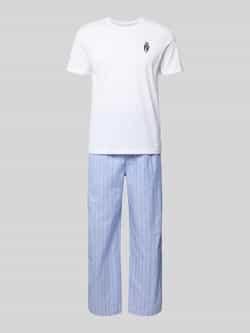 Ralph Lauren Regular Fit Pyjama aus reiner Baumwolle
