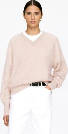 Arket Pullover Aus Reinem Gebürstetem Kaschmir -Beige