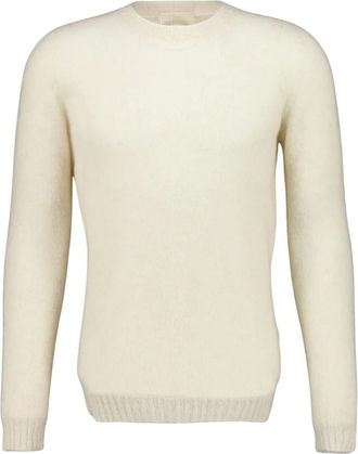 120% Lino Homme, Pulls, Beige, Taille: S Pulls &agrave; col rond